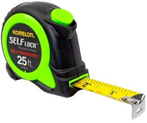 komelon sl2825ie 25ft. self lock tape measure