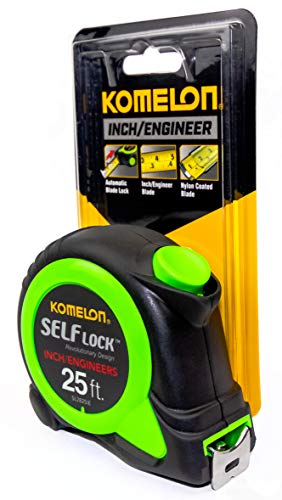 Komelon SL2825IE 25ft. Self Lock Tape Measure