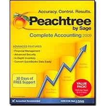 peachtree by sage complete accounting 2009 multi user