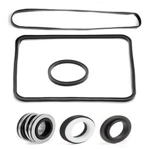 pool pump o-ring seal repair kit for hayward super pump sp2600, 1600, 2600x kit 3 (1-pack)