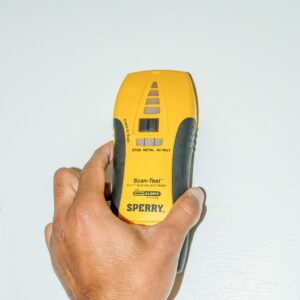 Sperry Instruments PD6902 5-In-1 Multi-Scanner & Electrical Tester, 120V AC, Stud Finder, Metal Scanner, Non-Contact AC Voltage Detection, GFCI Test Functionality, Audio & Visual Indication, 2 Pc. Kit