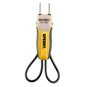 sperry instruments et6102 voltage tester, 80-250 vac/dc