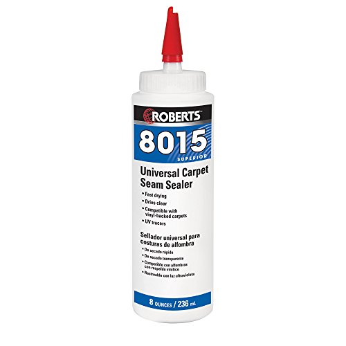 ROBERTS 8015-A Solvent Free Universal Carpet Seam Sealer, 236 ml white