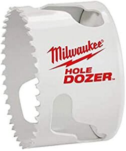 milwaukee electric tool 49-56-0193 bi-metal hole saw, 3-1/2"