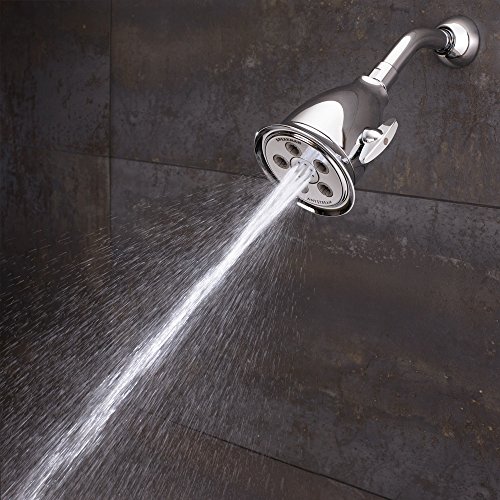 Speakman, Polished Chrome S-2005-HB Hotel Anystream High Pressure Shower Head-2.5 GPM Adjustable Replacement Bathroom Showerhead