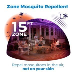 Thermacell Mosquito Repellent Lantern; No Spray Mosquito Repellent For Patios; Includes 12-Hours of Protection; DEET-Free, Scent-Free, No Flame Citronella Candle Alternative