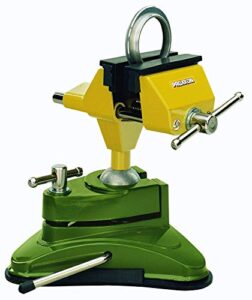 proxxon 28602 precision vise fms 75, green/gold, 2-3/4"