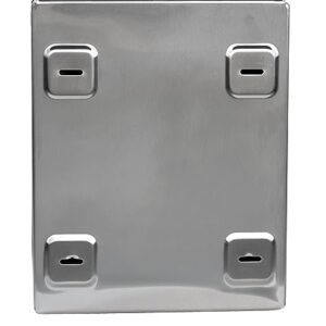 BOBRICK 4262 ConturaSeries Stainless Steel Paper Towel Dispenser with TowelMate, Satin Finish, 4-7/8" Length, 13-1/4" Height, 10-13/16" Width