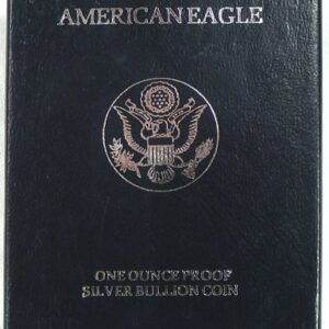 1995 Proof American Silver Eagle Dollar with Original Packaging