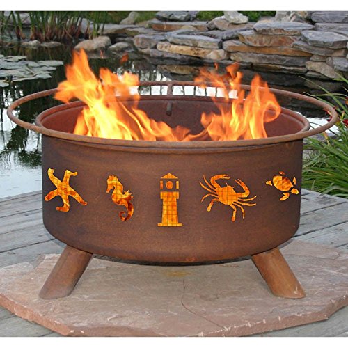 Patina Products F116, 30 Inch Atlantic Coast Fire Pit