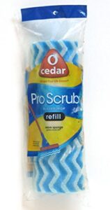 o cedar pro-scrub mop refill, 10 inch