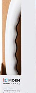 Moen LR2250DW 9-Inch Home Care Designer Hand Grip, Glacier White