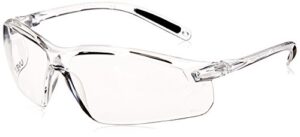 howard leight by honeywell a700 sharp-shooter shooting glasses, clear lens (r-01636), one size