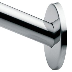 moen csr2145ch 5-foot curved shower rod, chrome