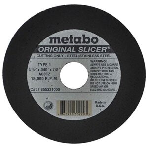 metabo slicer cut off wheel 4-1/2" x .040 box of 100