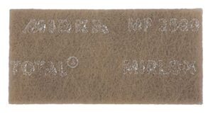 mirka mirlon total scuff handsanding pad non-woven/micro fine grit 2500/3 pieces / 4.5" x 9" / ‎18-118-449