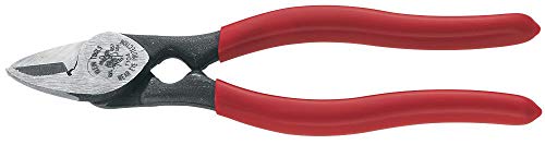 Klein Tools 1104 BX Cable Cutter and All-Purpose Shears for BX Cable, Sheet Metal, Steel Strapping, Bundling Wire, with Stripping Notch