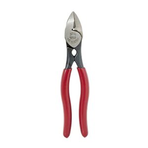 Klein Tools 1104 BX Cable Cutter and All-Purpose Shears for BX Cable, Sheet Metal, Steel Strapping, Bundling Wire, with Stripping Notch