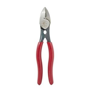 Klein Tools 1104 BX Cable Cutter and All-Purpose Shears for BX Cable, Sheet Metal, Steel Strapping, Bundling Wire, with Stripping Notch