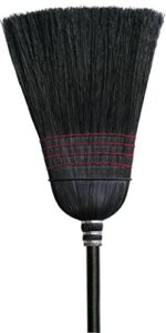 hamburg/nexstep comm prod 6118-6 black, 14" 6116-6 warehouse 100% corn broom, blac