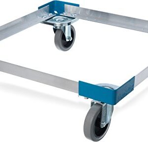 Carlisle FoodService Products C2220A14 Universal Aluminum Warewashing Rack Dolly Without Handle