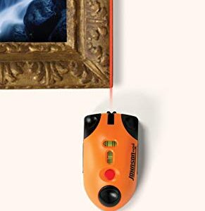 Johnson Level & Tool 9250 Laser Mouse, 30' Interior Range, Orange, 1 Laser Mouse