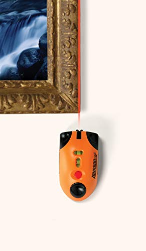 Johnson Level & Tool 9250 Laser Mouse, 30' Interior Range, Orange, 1 Laser Mouse