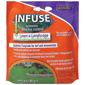 bonide infuse lawn & landscape systemic disease control, 7.5 lb. ready-to-use granules, fungicide for turf & ornamentals