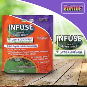 Bonide Infuse Lawn & Landscape Systemic Disease Control, 7.5 lb. Ready-to-Use Granules, Fungicide for Turf & Ornamentals