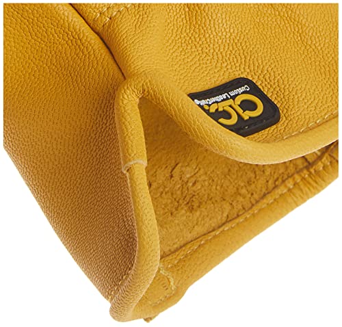 Custom Leathercraft2060L Top Grain Goatskin Work Gloves, Large, Gold