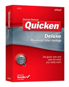 intuit quicken deluxe 2009 (old version)