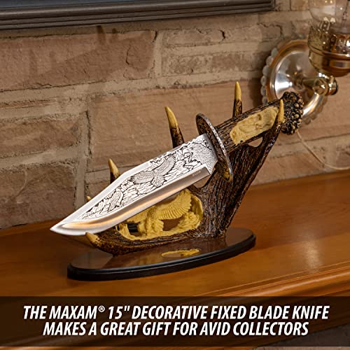 BF Systems SKEASTD Maxam 15 in Decorative Fixed Blade Knife