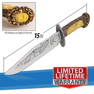 BF Systems SKEASTD Maxam 15 in Decorative Fixed Blade Knife