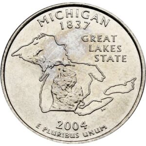 2004-d michigan bu state quarter