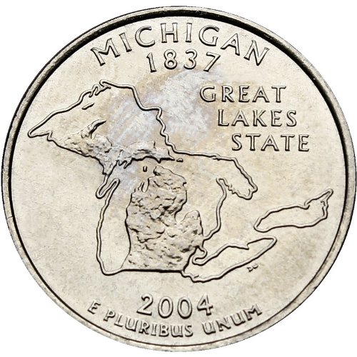 2004-D Michigan BU State Quarter