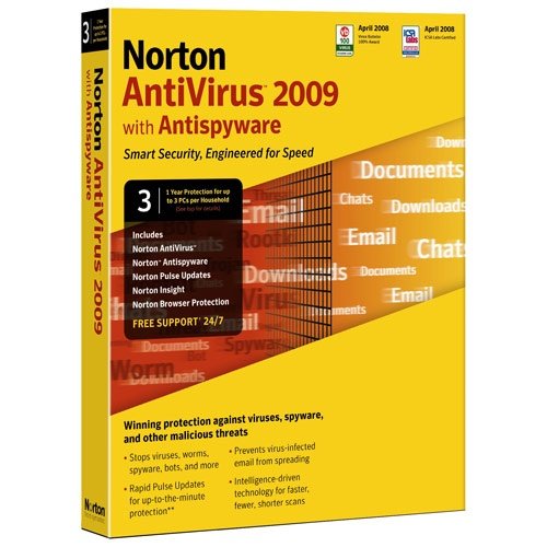 Norton Antivirus 2009 3User [OLD VERSION]