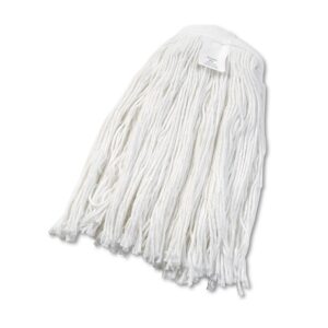 unisan cut-end wet mop head, rayon, 24 size, white (2024r)