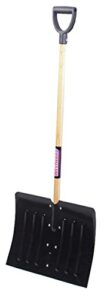 snow shovel, 14-1/2 x 18 in