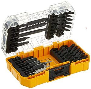 dewalt impact driver, screwdriver bit set, 34-piece (dw2153)