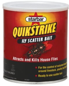 farnam home and garden 3006192 quikstrike fly scatter bait, 5-pound