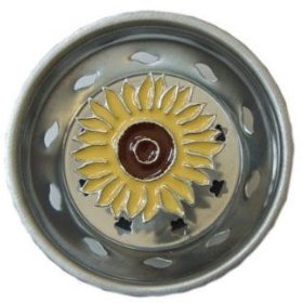 billy joe homewares sunflower flower kitchen sink strainer plug home decor