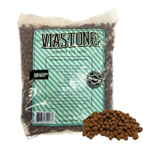 viagrow vs10 viastone expanded clay pebbles, 10-liter rocks, premium growing