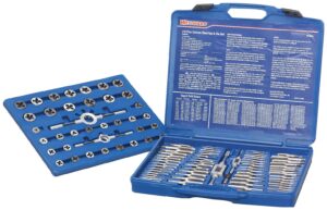 tap/die set, 110 pc, high carbon steel