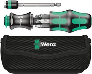 wera 051024 kraftform kompakt 25 pouch set, flat