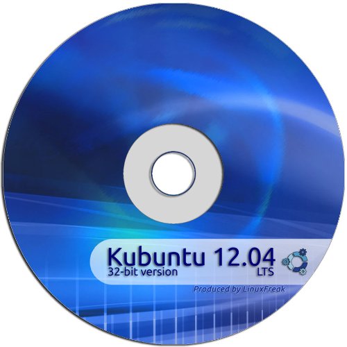 Kubuntu Linux 12.04 [32-bit CD] plus Quick-Reference Guide