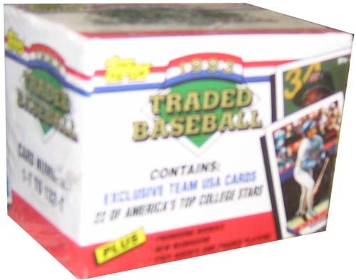 1993 Topps Rookie & Traded Baseball Set -