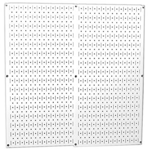 Wall Control 30-P-3232W White Metal Pegboard Pack