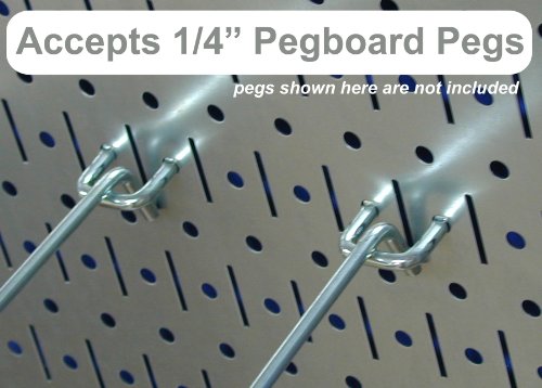 Wall Control 30-P-3232W White Metal Pegboard Pack