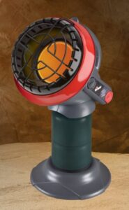 compact radiant propane heater by mr. heater