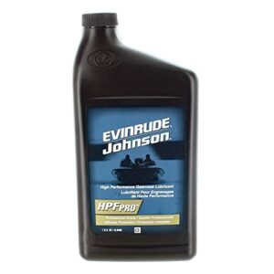 omc johnson evinrude e-tec hpf pro gearcase lube 32oz. for outboards & sterndrives oem